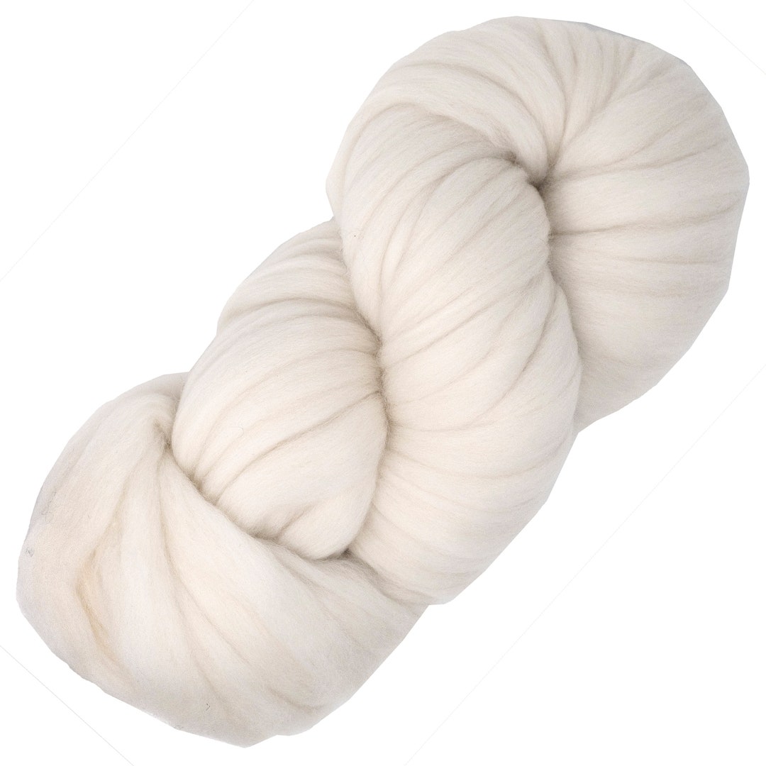 Merino Pencil Roving - Pre-drafted for Easy Spinning, Textured Weaving ...