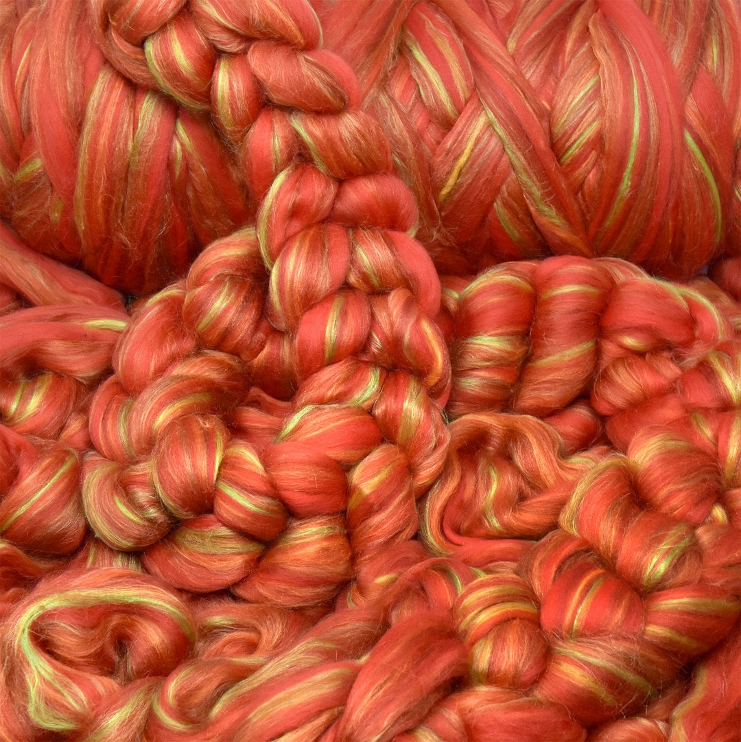 MERINO SILK LUXE Tonal Designer Blend. Superfine Merino, Mulberry Silk ...
