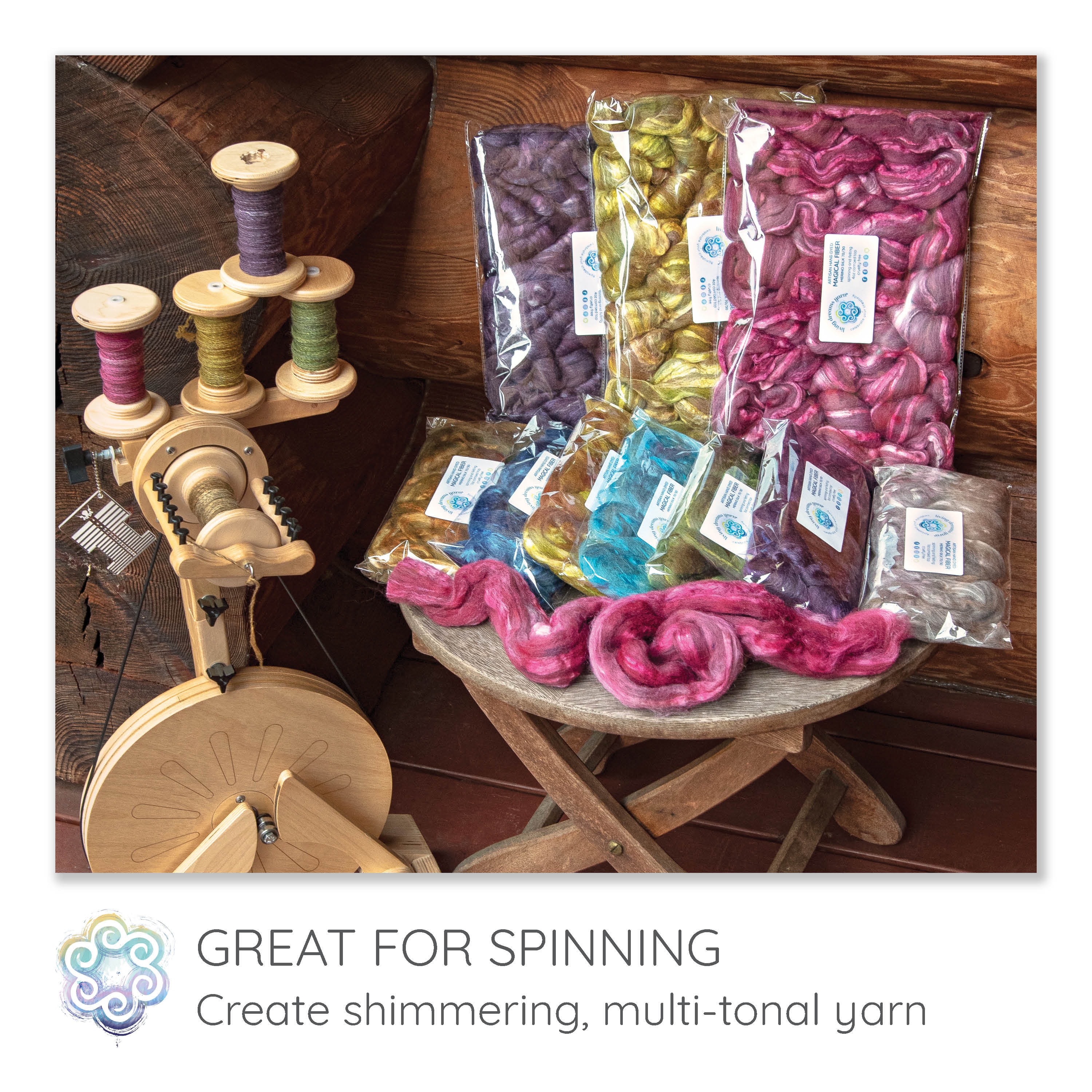 Silk Merino Fiber: Rich Colors, Sublime Softness, United States Hand ...