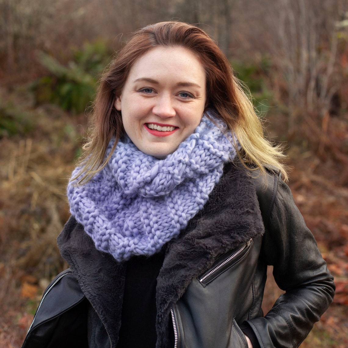 AIR MERINO Cowl Pattern - Written Pattern W. Photo Tutorial. DIY. Easy ...