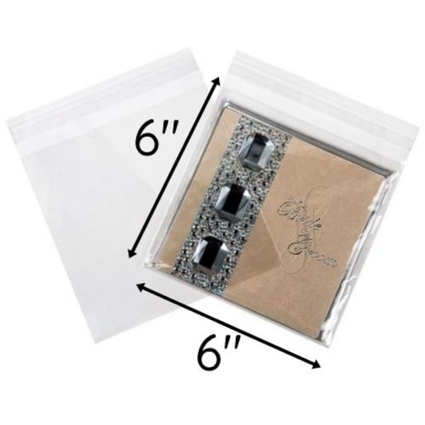 12 X 6 X 12 Clear Bag - Etsy