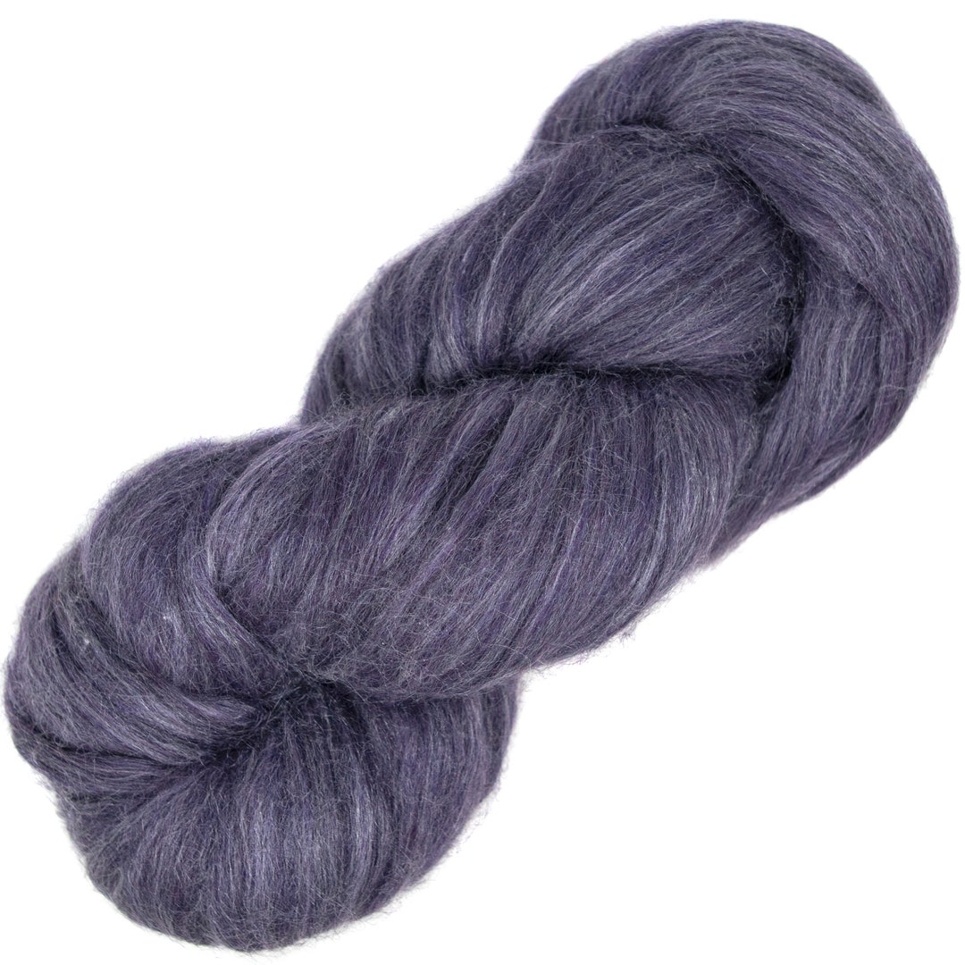 Merino Silk Pencil Roving - Pre-drafted Easy Spinning, Textured Weaving ...