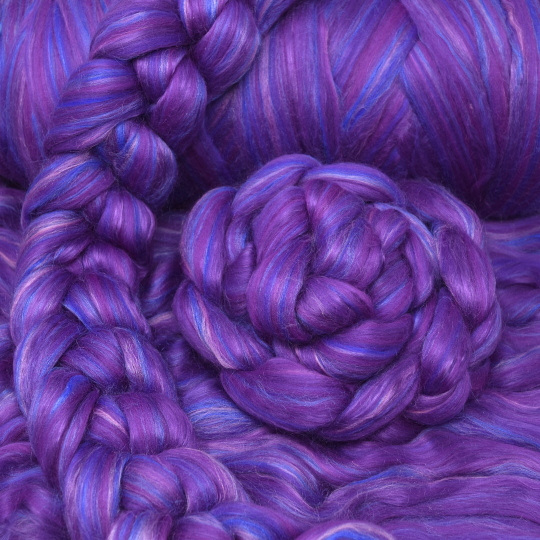 MERINO SILK LUXE Tonal Designer Blend. Superfine Merino, Mulberry Silk ...