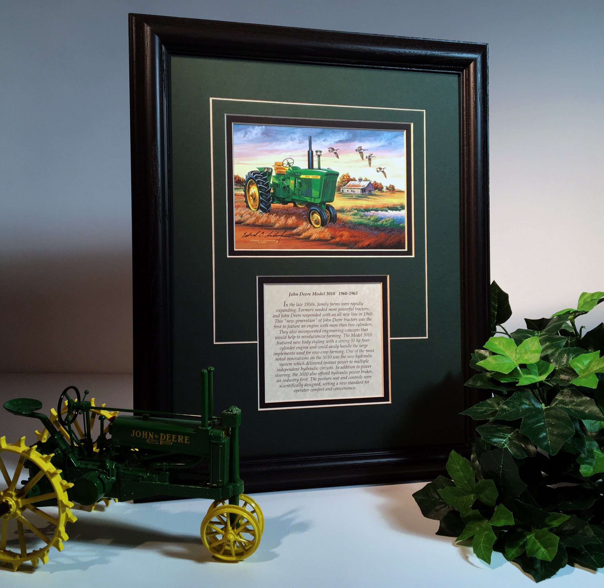 American Memory Prints Art by Ed Schaefer John Deere Model - Etsy UK