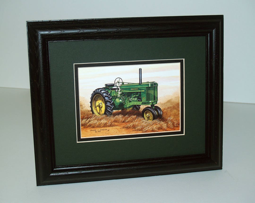 American Memory Prints Art by Ed Schaefer John Deere Model 60 - Etsy