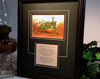 American Memory Prints Art by Ed Schaefer John Deere Model A - Etsy