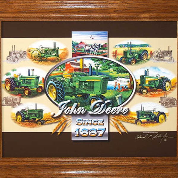 John Deere Art - Etsy