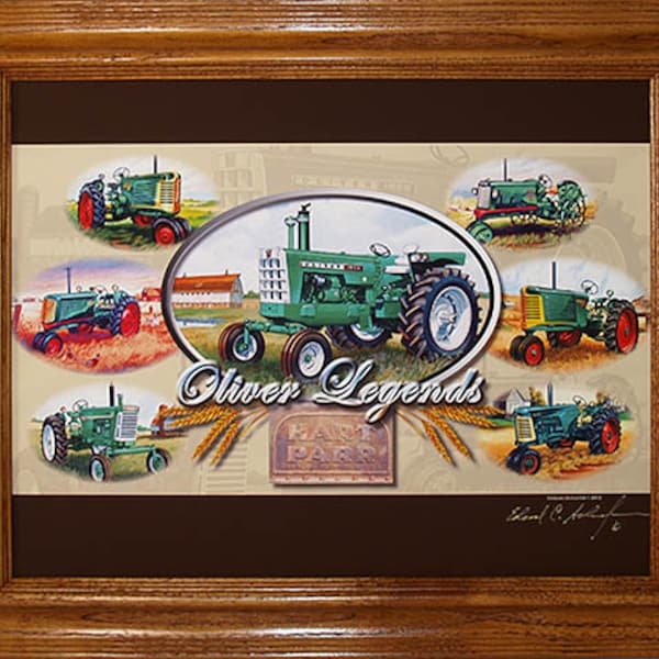 Oliver Tractor Fabric - Etsy