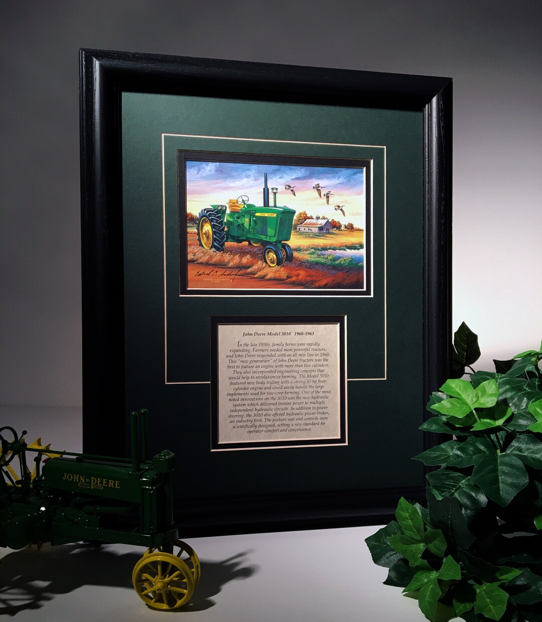 American Memory Prints Art by Ed Schaefer John Deere Model 3010 1960 to ...
