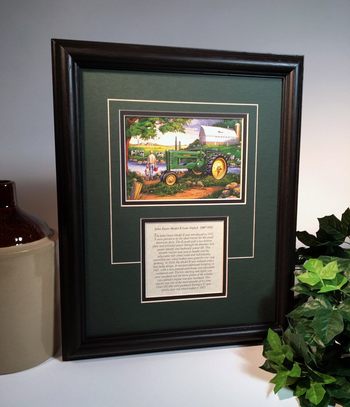 American Memory Prints Art by Ed Schaefer John Deere Model B - Etsy