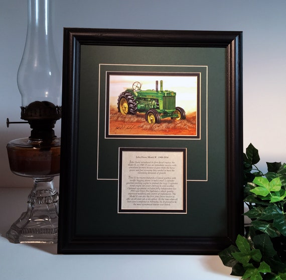 American Memory Prints Art by Ed Schaefer John Deere Model R - Etsy