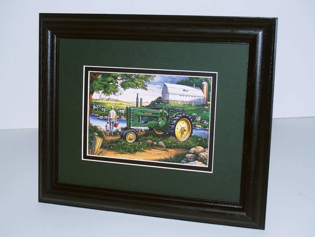American Memory Prints Art by Ed Schaefer John Deere Model B Late ...
