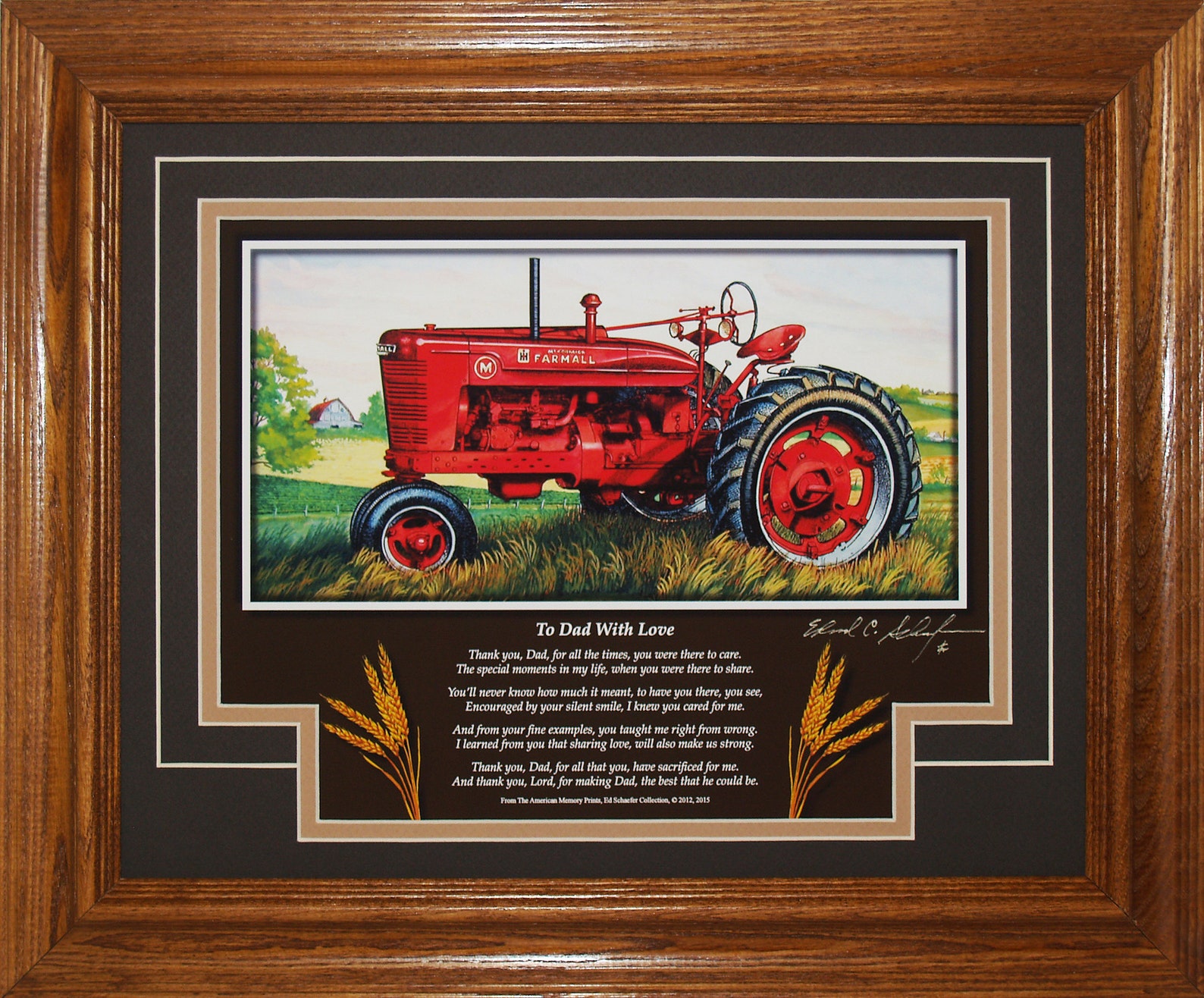 Farmall Model M 1939 to 1952 With History or Poem by Artist Ed - Etsy