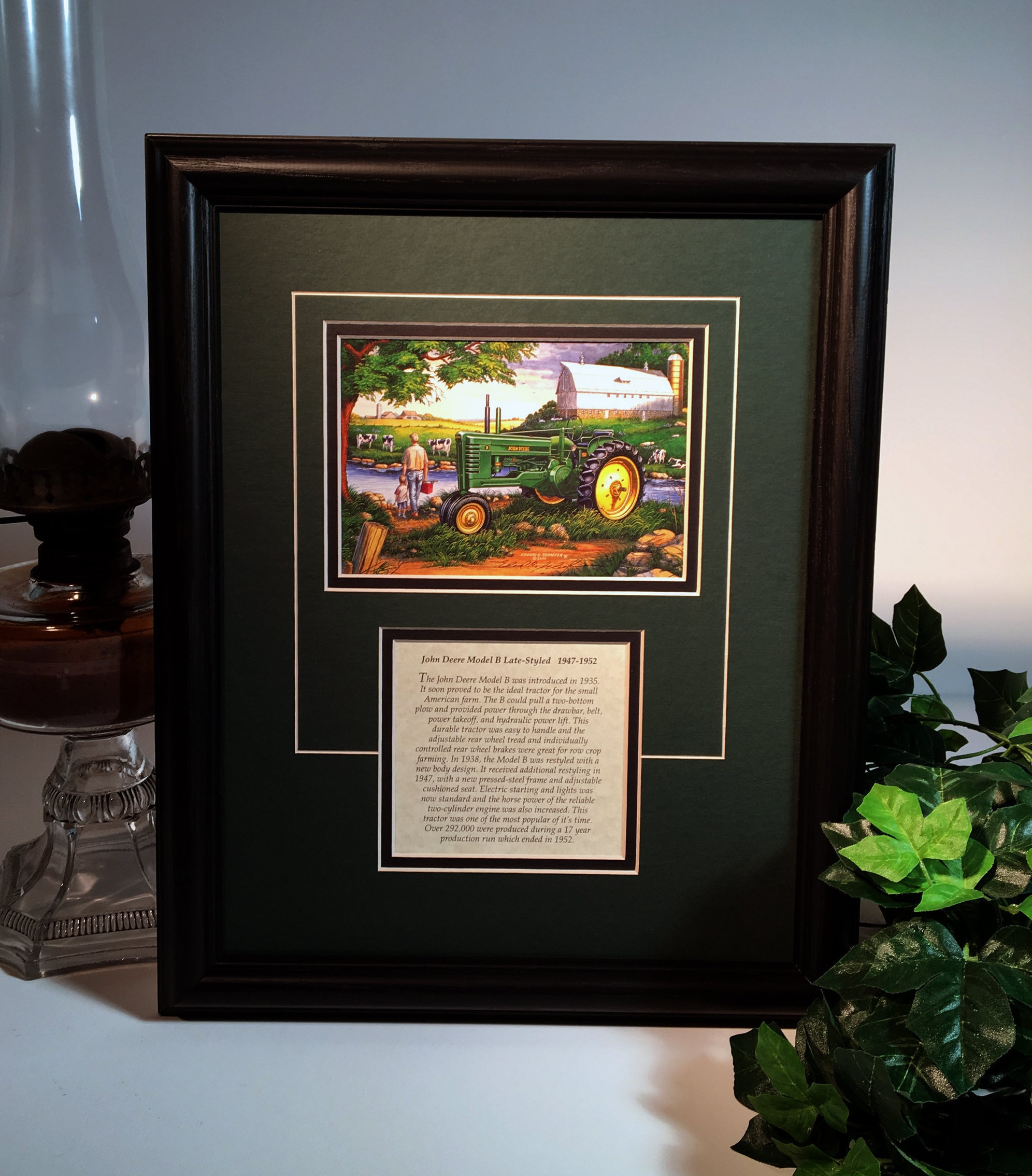 American Memory Prints Art by Ed Schaefer John Deere Model B - Etsy