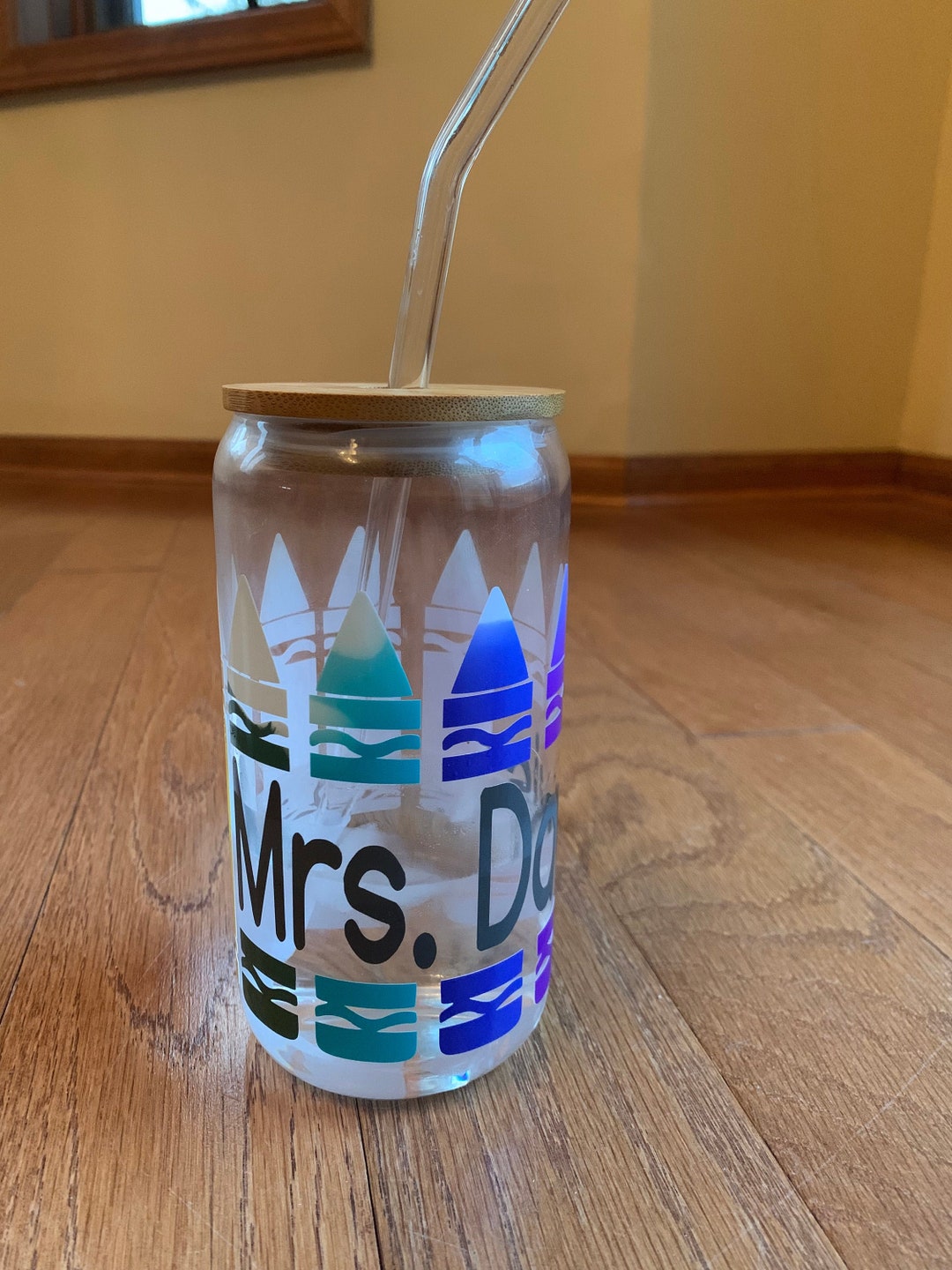 Color Changing Crayon Cup With Personalization - Etsy