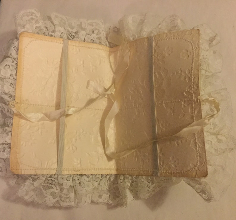 Victorian Bridal Rare Lace Antique Wristlet Wedding Card - Etsy