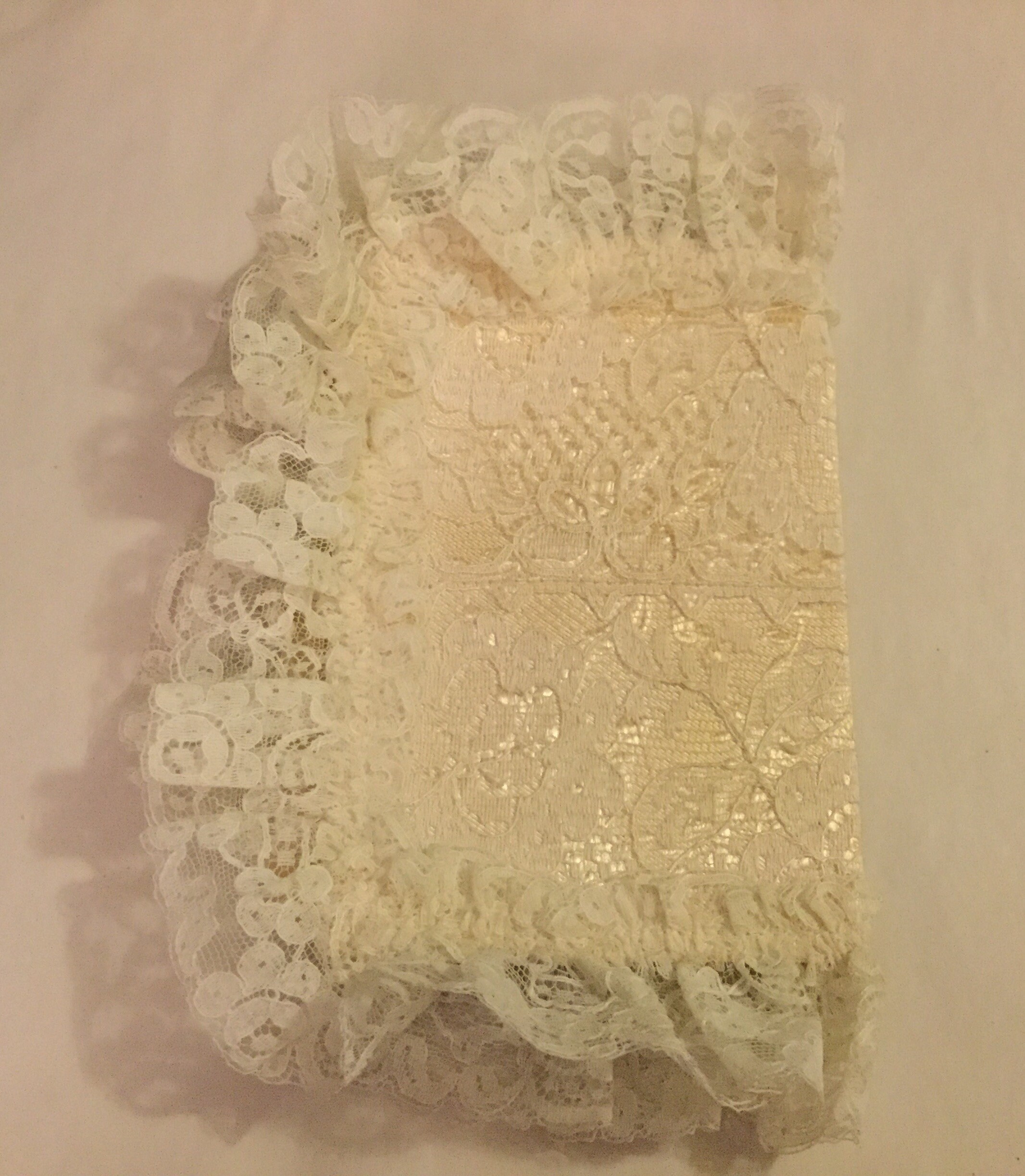 Victorian Bridal Rare Lace Antique Wristlet Wedding Card - Etsy