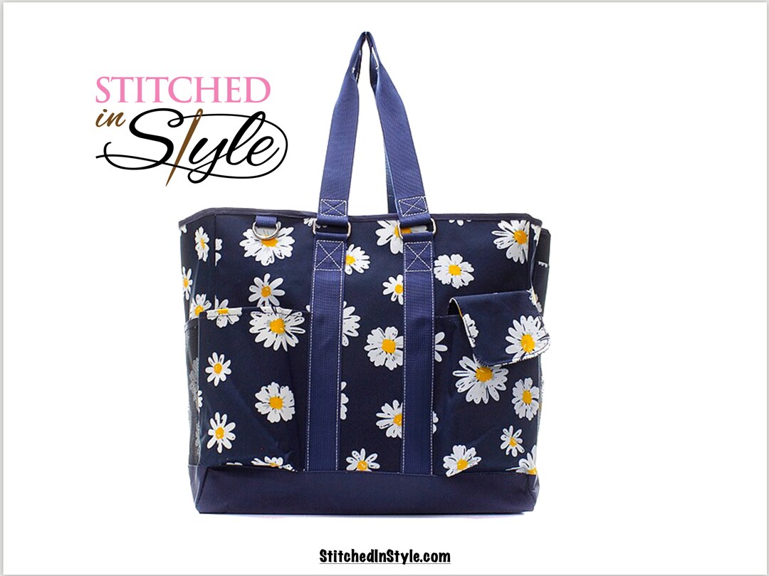 Daisy Themed XL Tall Tote Bag Daisy Lovers Gifts - Etsy