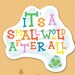 It's A Small World After All Sticker | Waterproof Water Bottle, Laptop ...