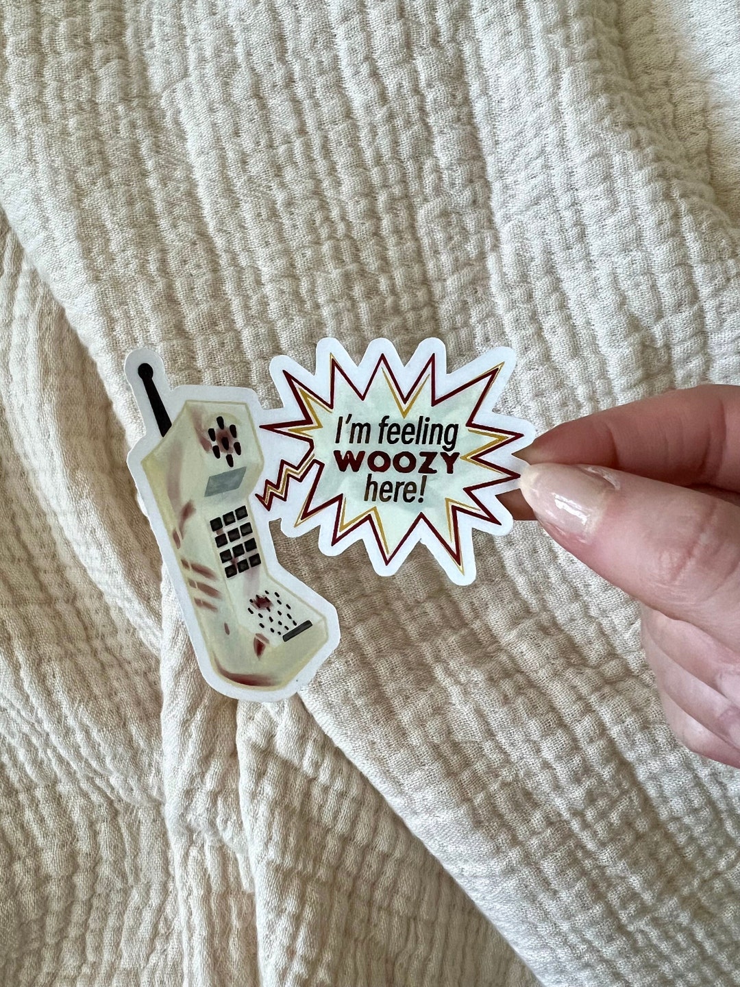I'm Feeling Woozy Here Stu Sticker | Water Bottle/laptop/planner ...