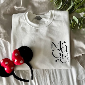 Make Magic Every Day Crewneck With Elbow Patches | Unisex Minimal ...