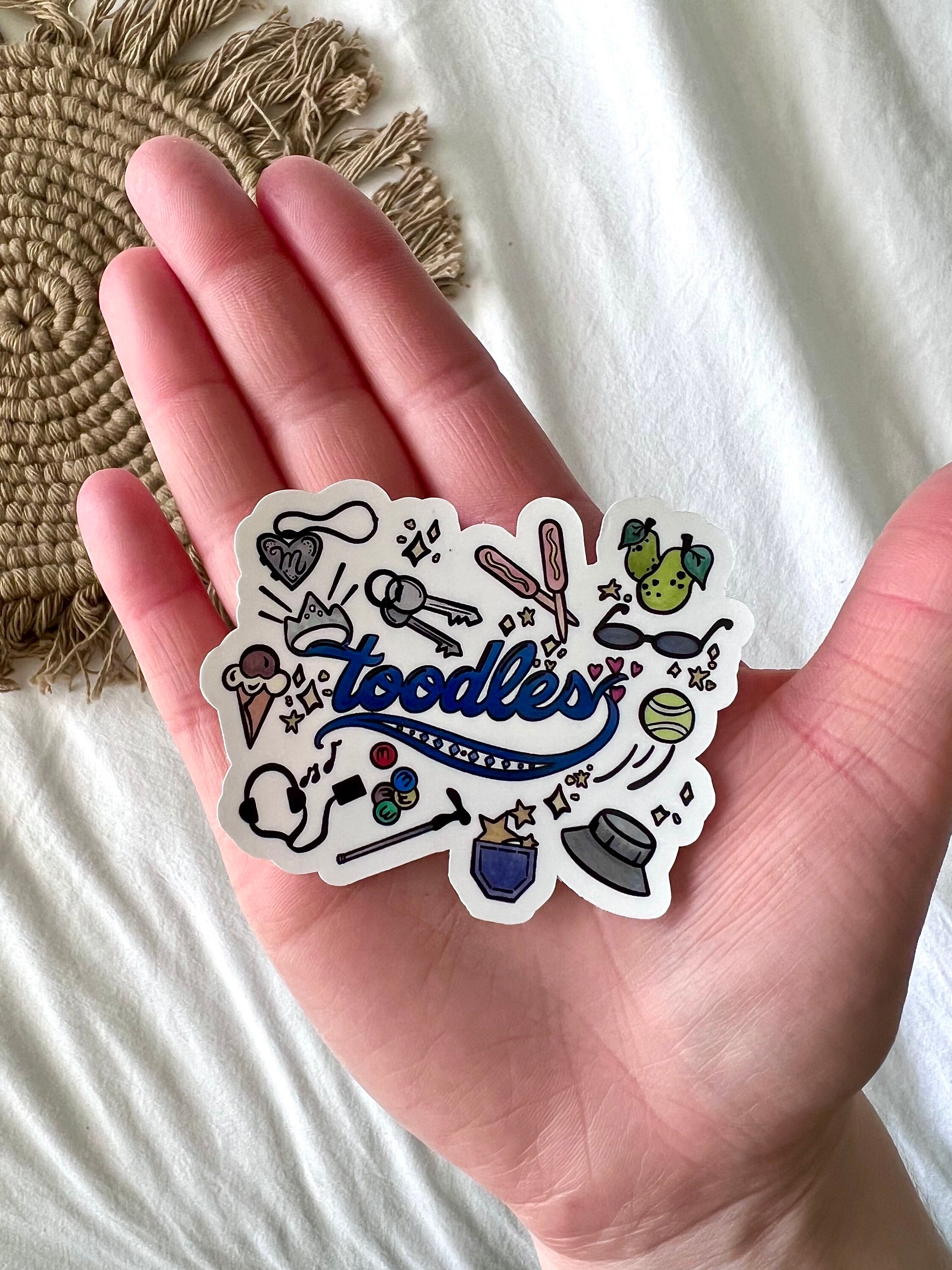Toodles Sticker | Water Bottle Laptop Planner Sticker, 2000s Pop ...