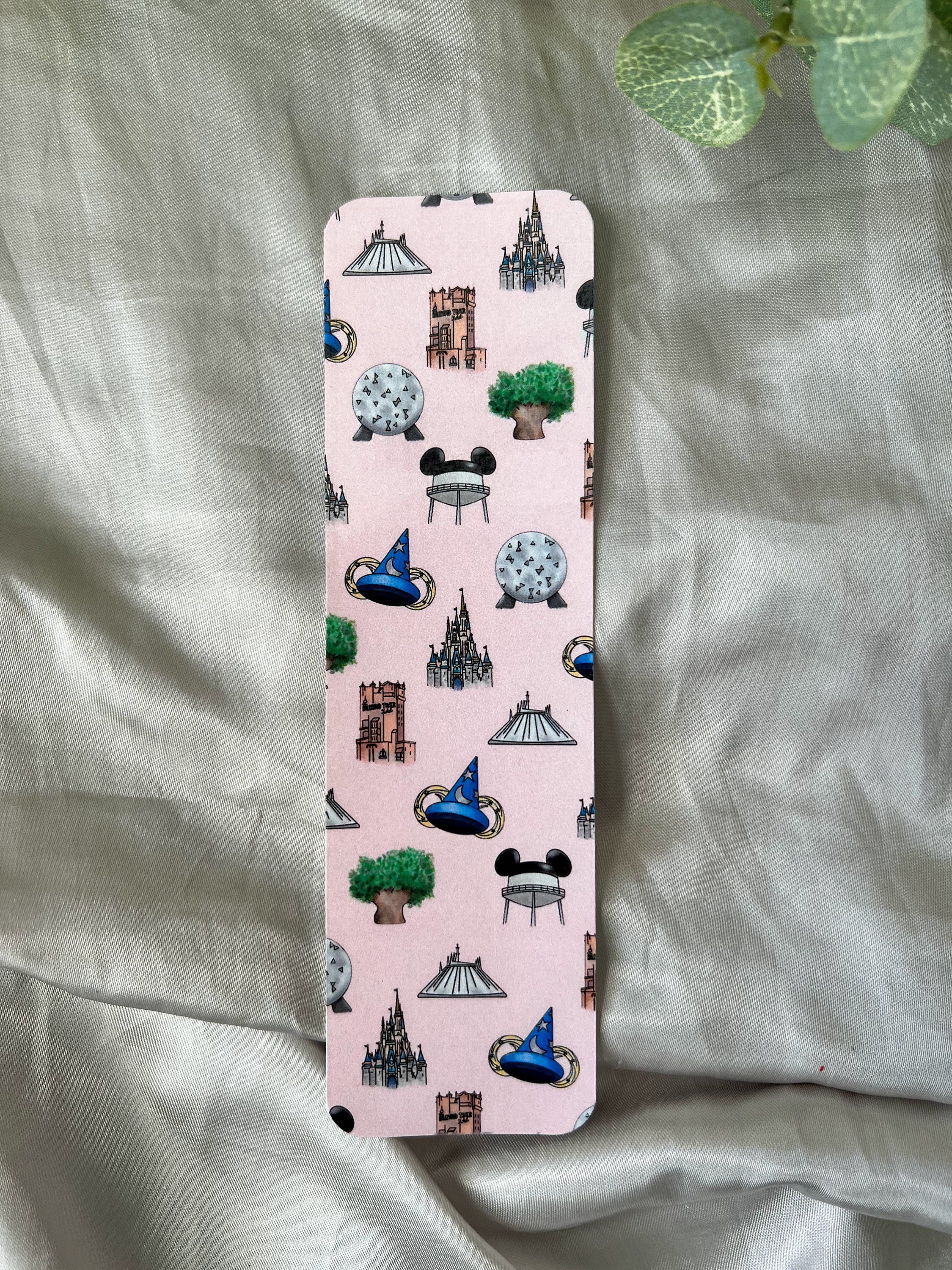 East/west Coast Park Bookmark | Pastel Theme Park Double-sided Bookmark ...