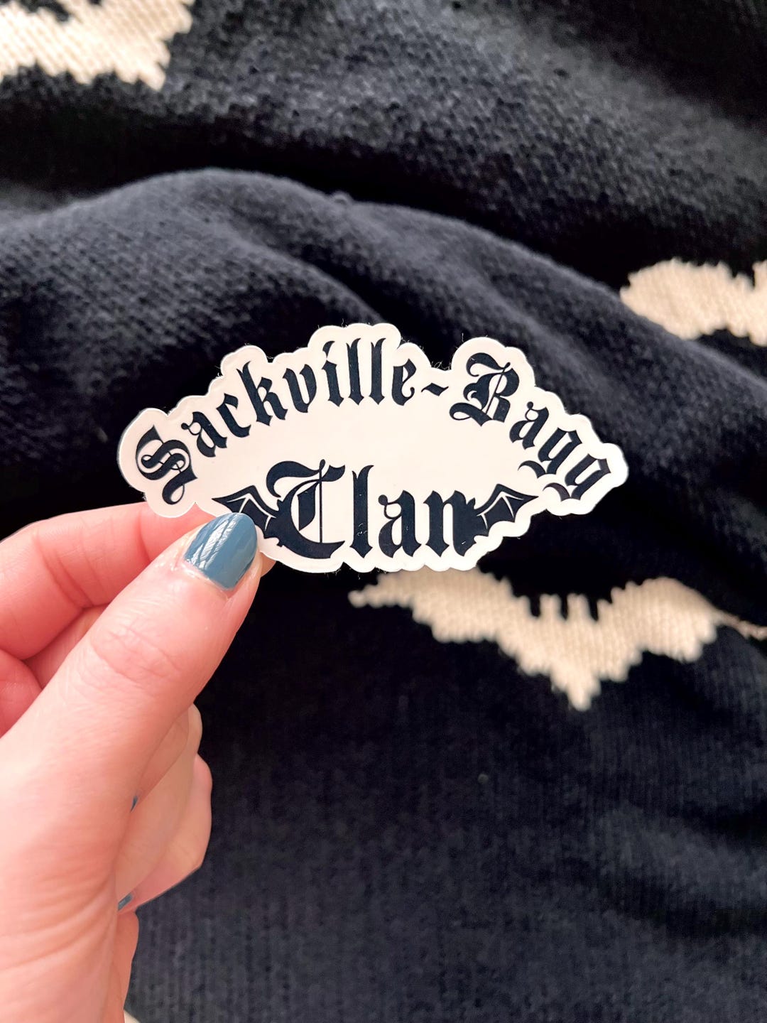 Sackville-bagg Clan Sticker Water Bottle, Laptop, Planner Sticker ...