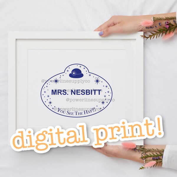 Mrs Nesbitt - Etsy