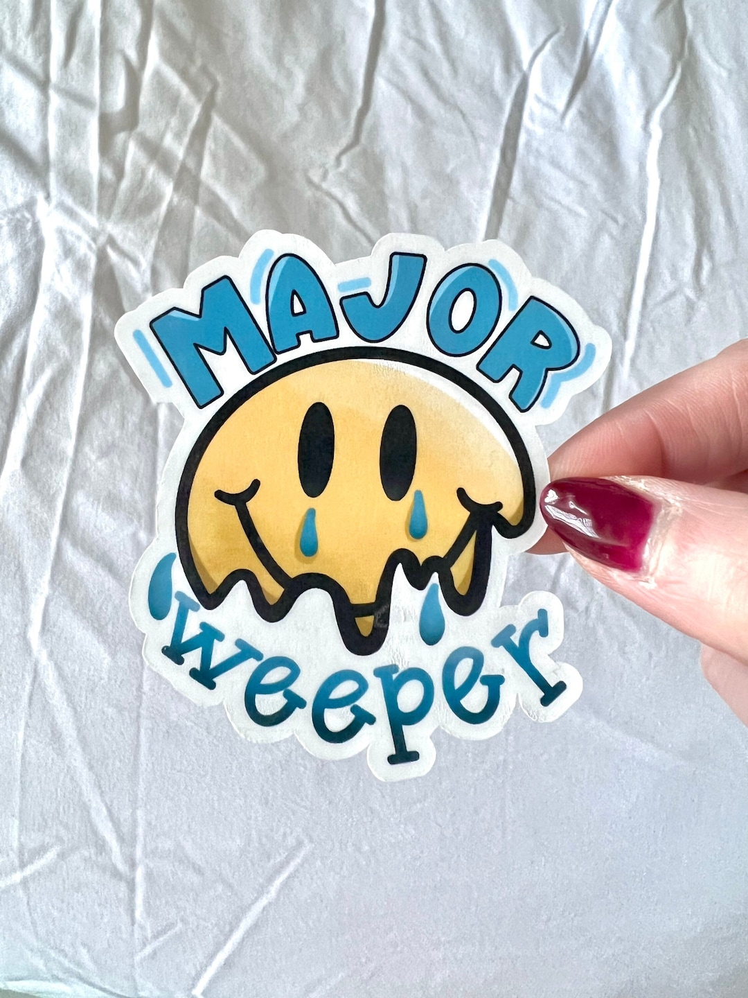 Major Weeper Sticker | Waterbottle, Planner, Laptop Decal, Holiday ...