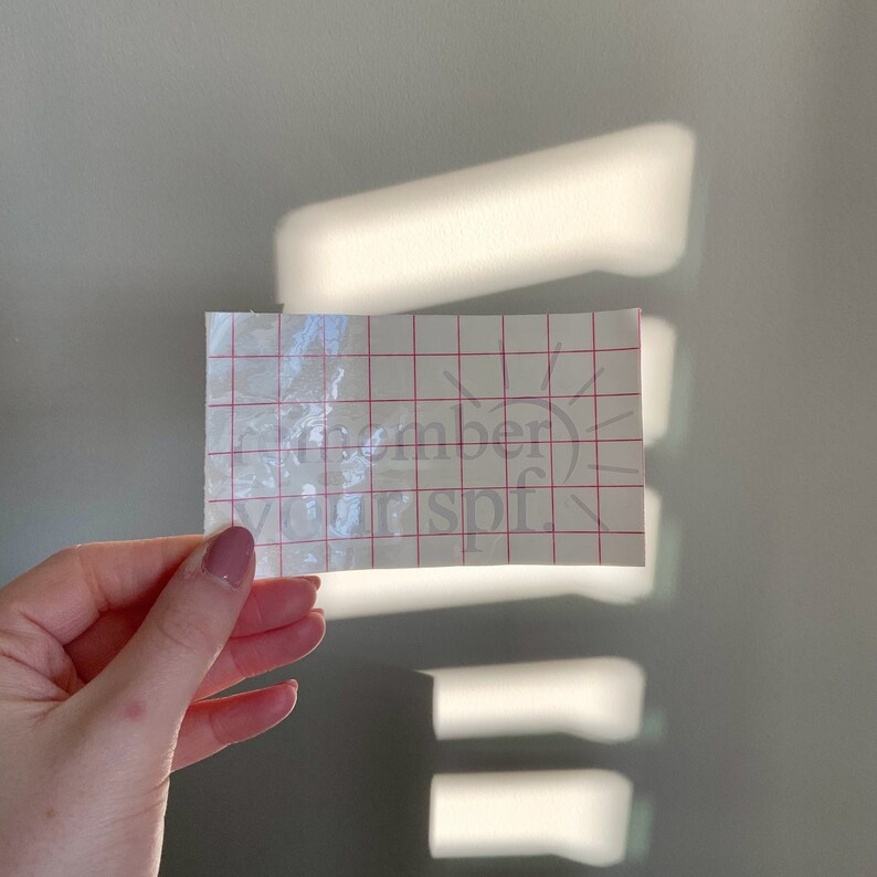 Remember Your SPF Vinyl Mirror Decal Inspirational - Etsy