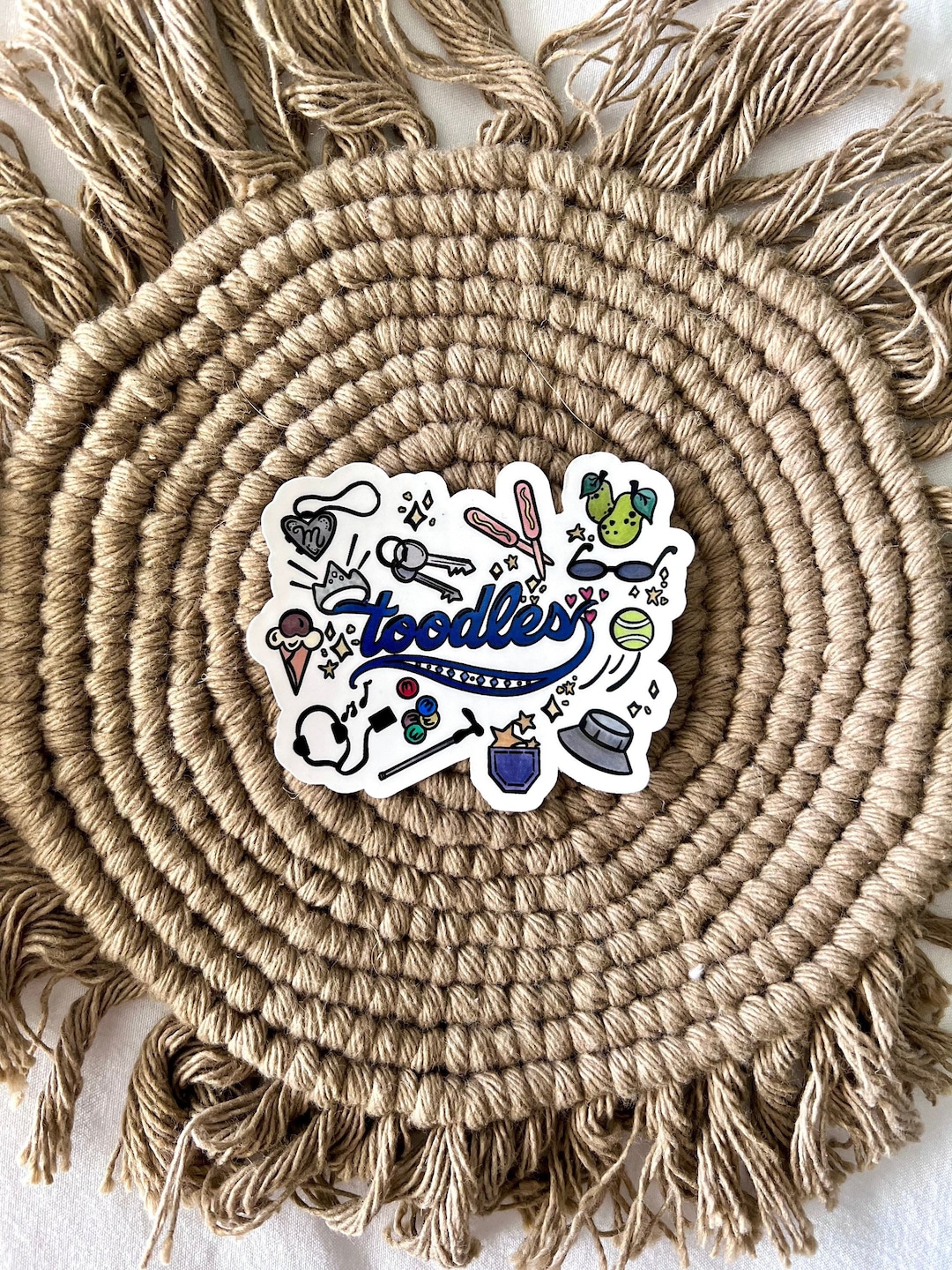 Toodles Sticker | Water Bottle Laptop Planner Sticker, 2000s Pop ...