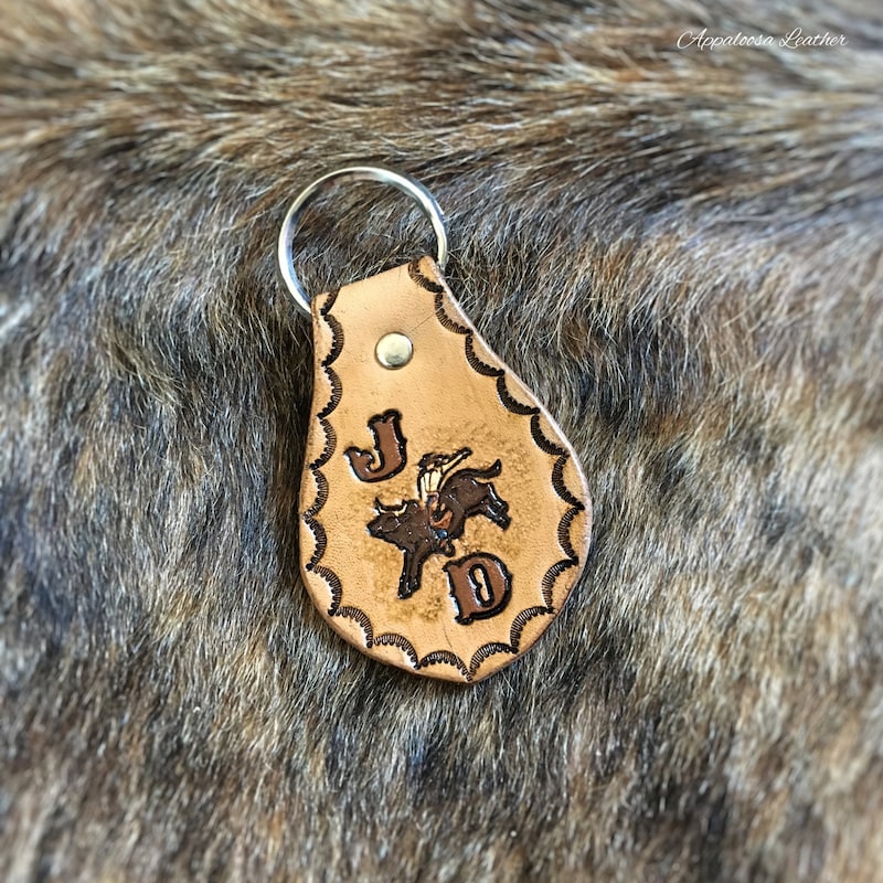 Bull Keychain - Etsy