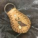 Barrel Racer Custom Leather Keychain - Custom Leather Rodeo Barrel ...