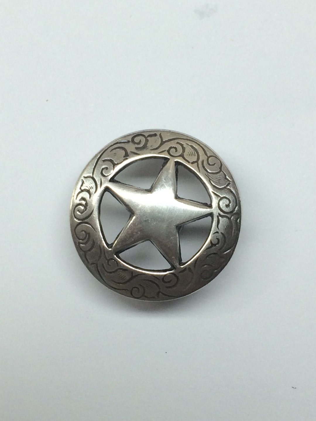 Texas Star Concho (small & Large) - Etsy