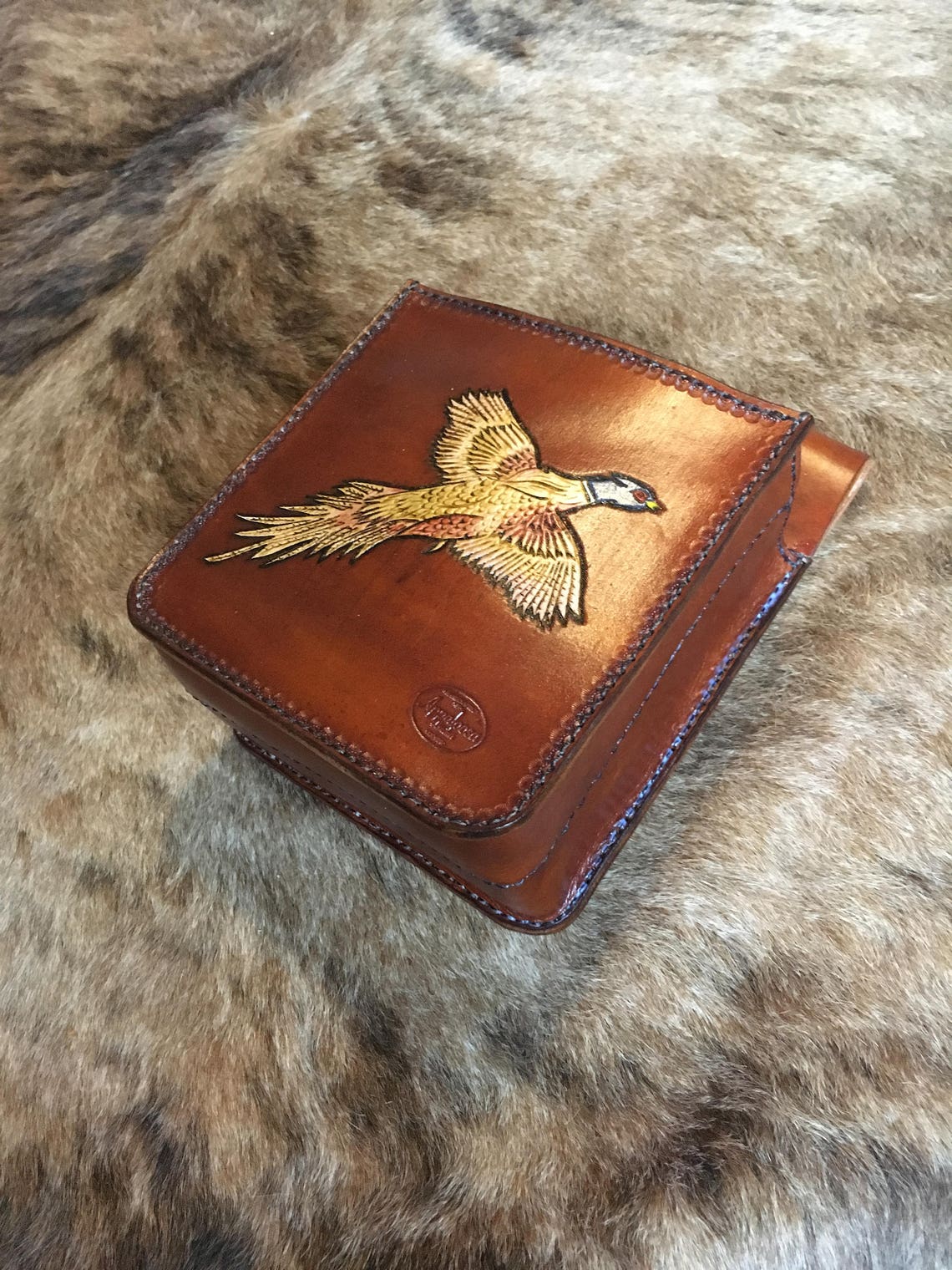 Handmade Leather Pheasant Shooting Pouch - Etsy Canada