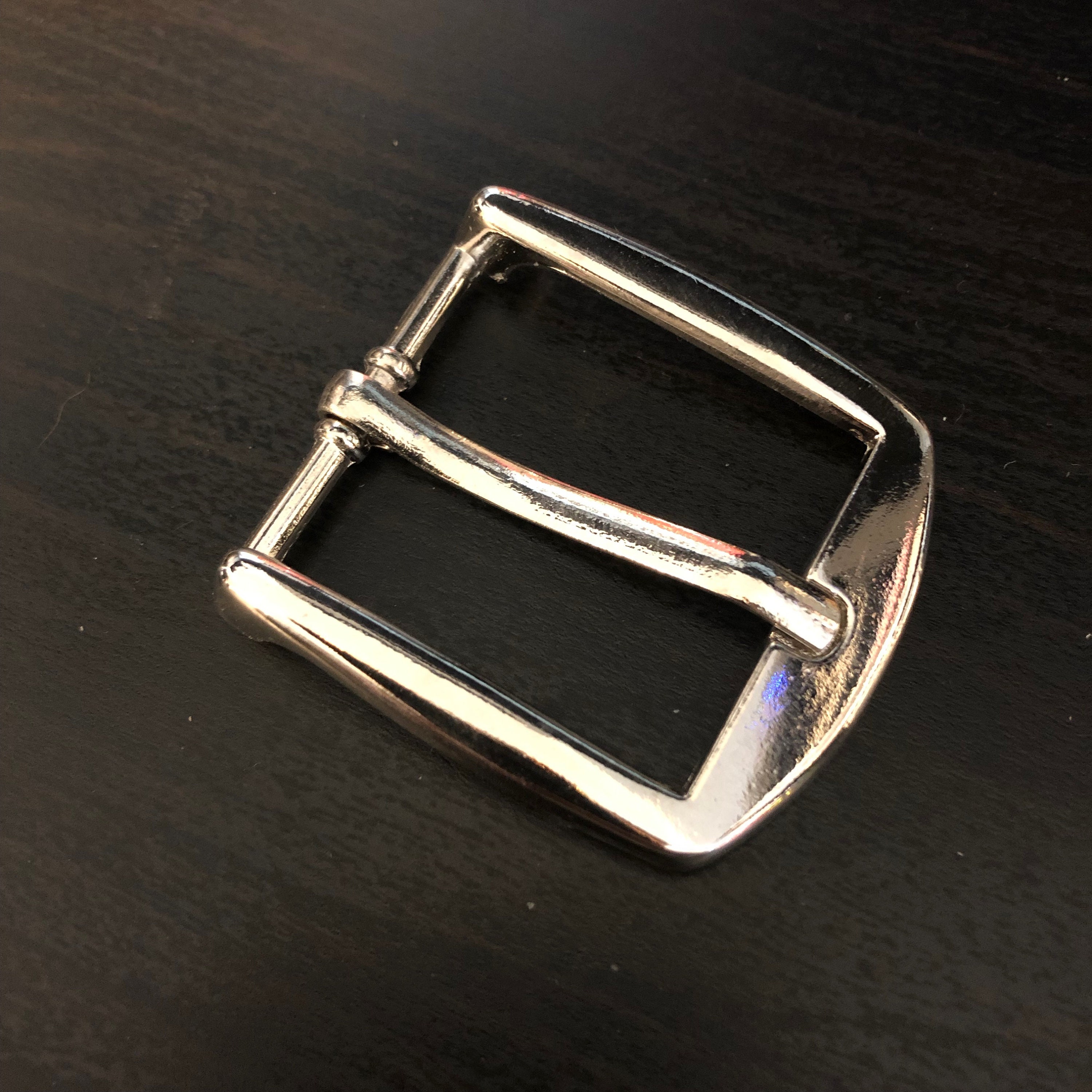 Silver Square Belt Buckle 1 1/4 & 1 1/2 - Etsy Australia
