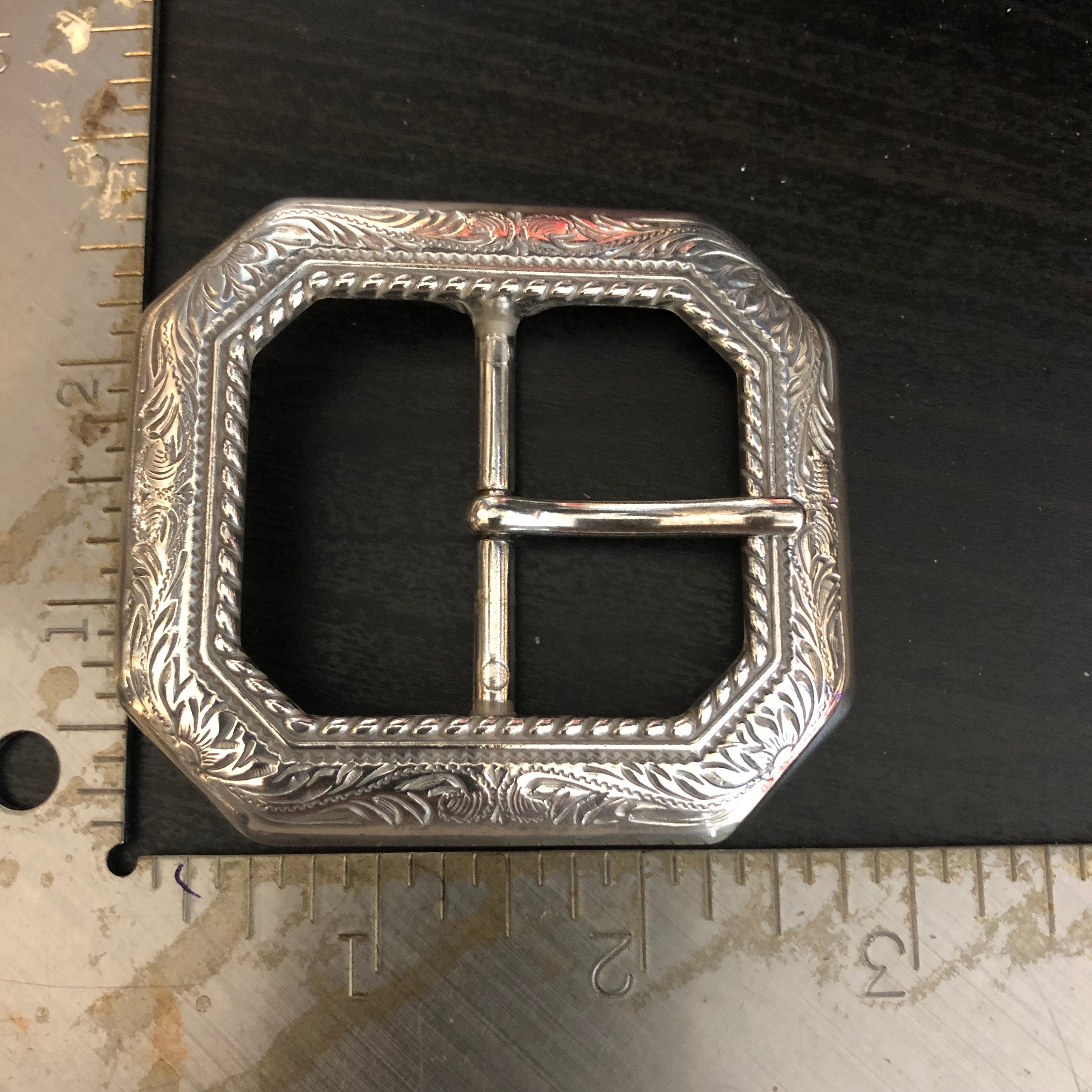 Cody Clipped Corner Belt Buckle 1.5" - Etsy
