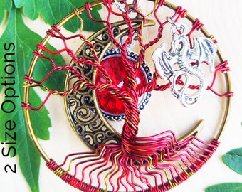 Hera Tree of Life Pendant | Etsy