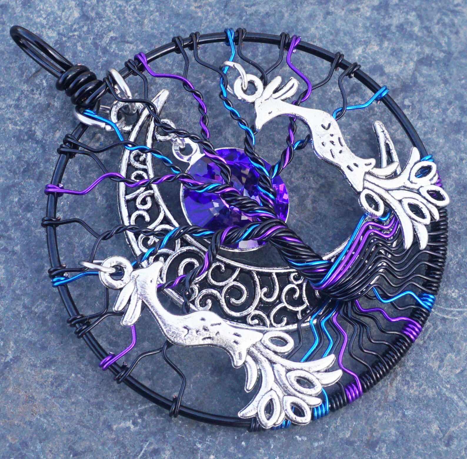 Hera Tree of Life Pendant - Etsy