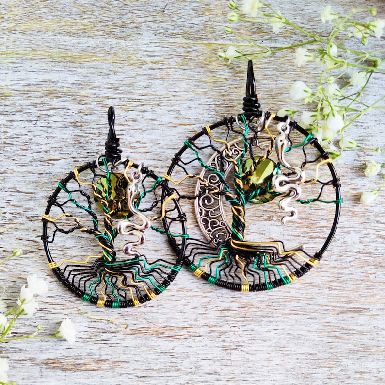Loki Tree of Life Pendant - Etsy