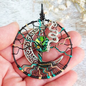Loki Tree of Life Pendant | Etsy