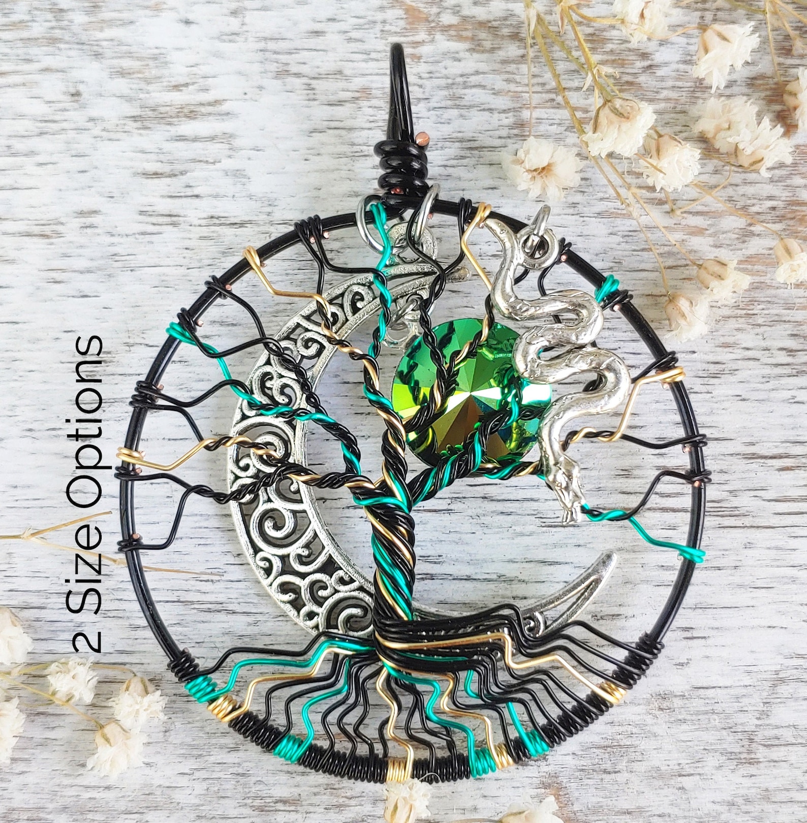 Loki Tree of Life Pendant | Etsy