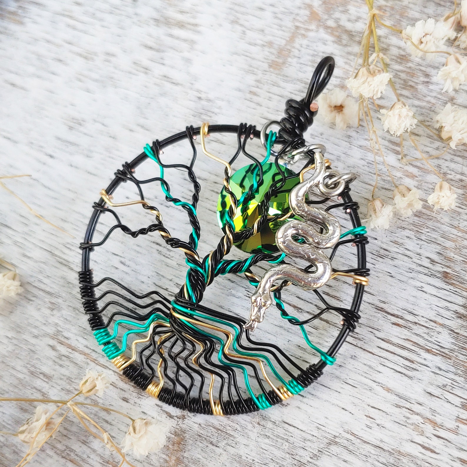 Loki Tree of Life Pendant | Etsy