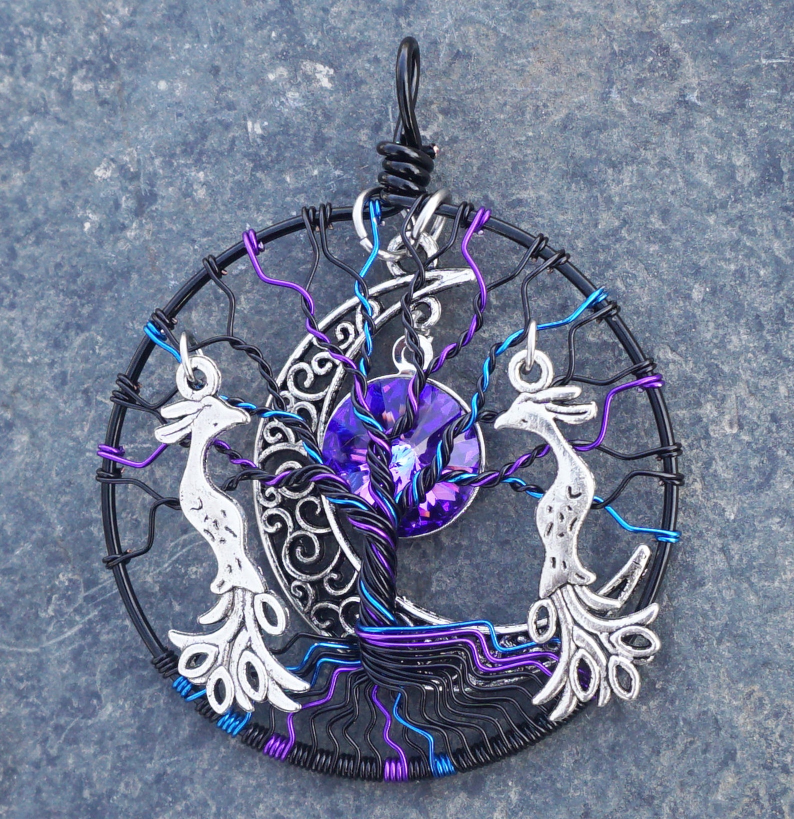 Hera Tree of Life Pendant - Etsy
