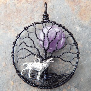 Howling Wolf Tree of Life Pendant Set / Jewelry for Mom / Mother's Day ...