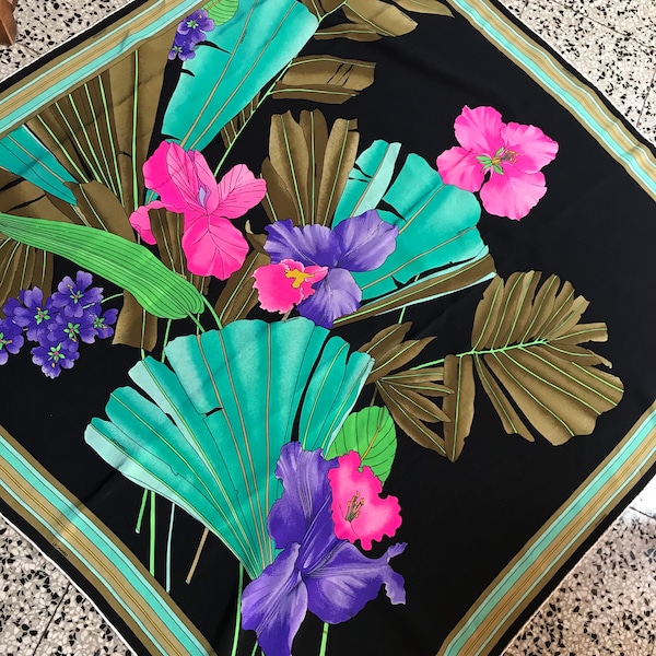 Tropical Scarf - Etsy