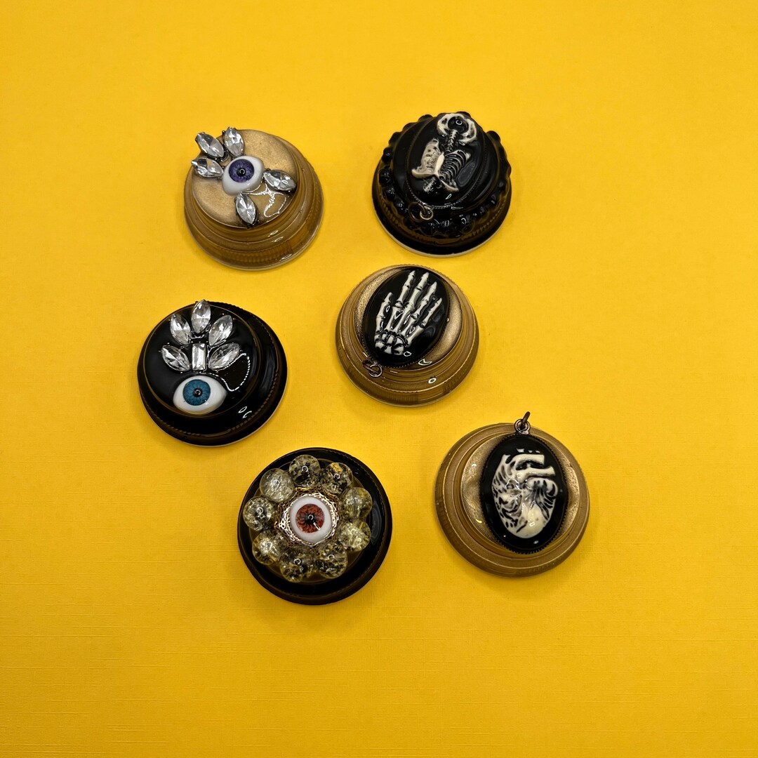 Creepy Cute Caps - Medicine Caps - Etsy