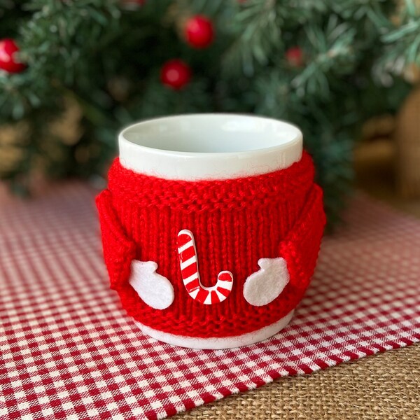 Candy Cane Mug - Etsy