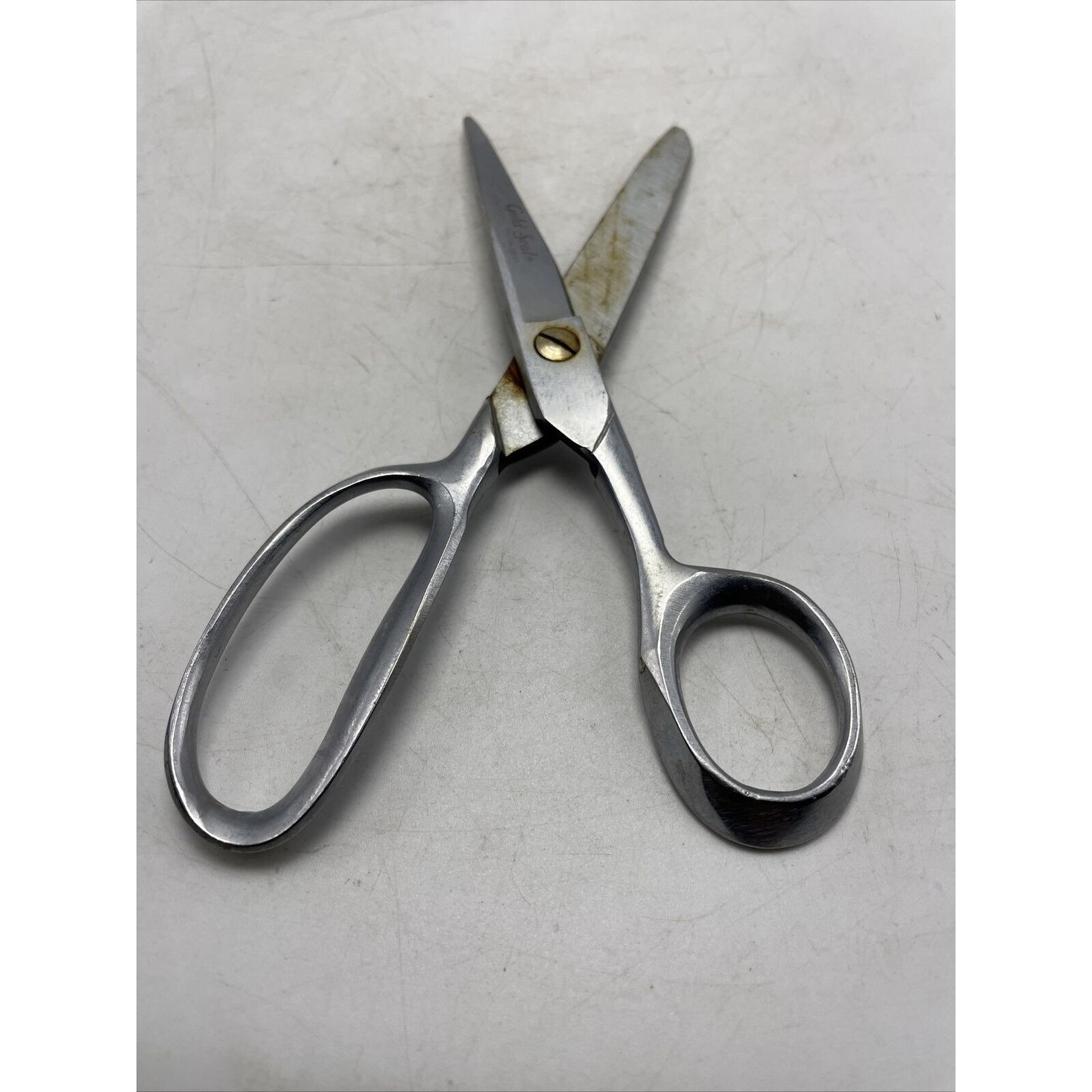 Gold Seal Scissors Curved 8" Sewing Shears St Petersburg FL USA Made ...